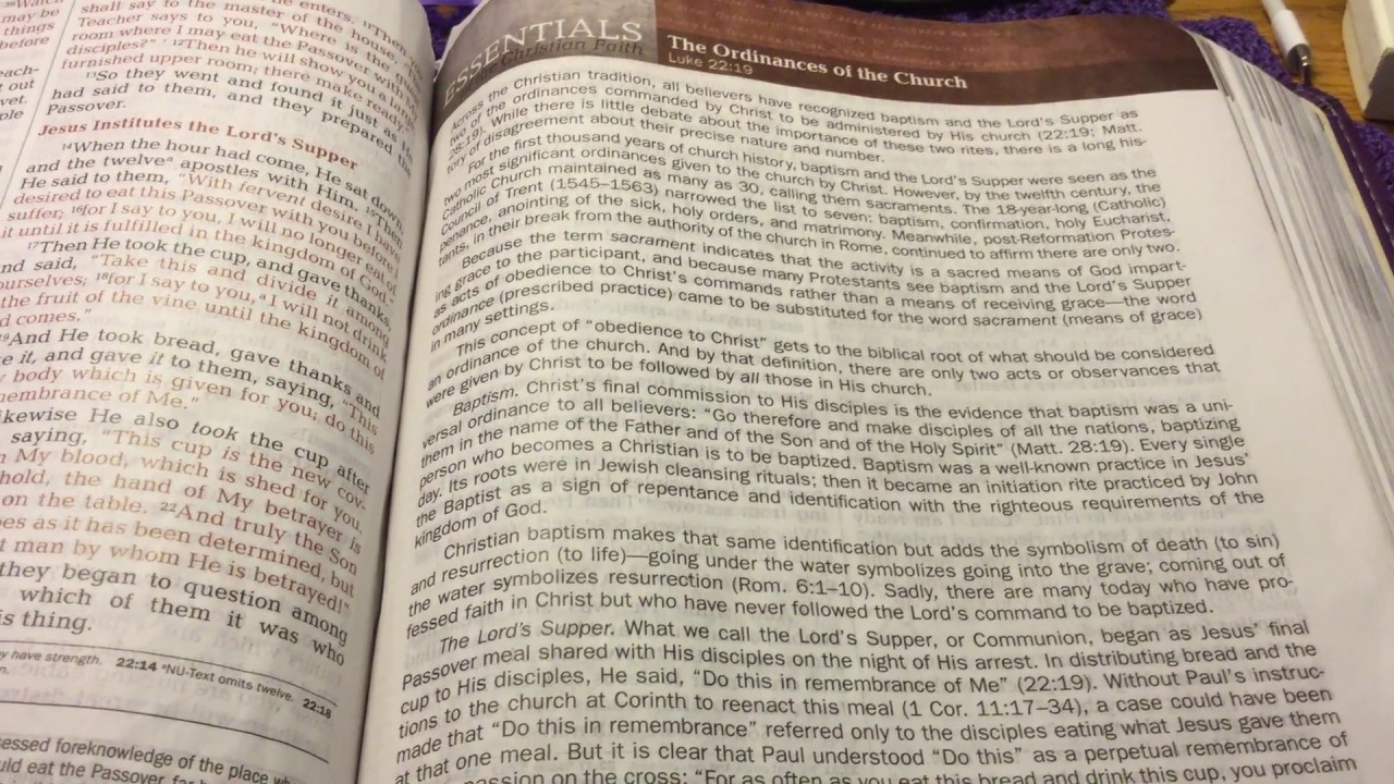 Ordinances of the Church - YouTube
