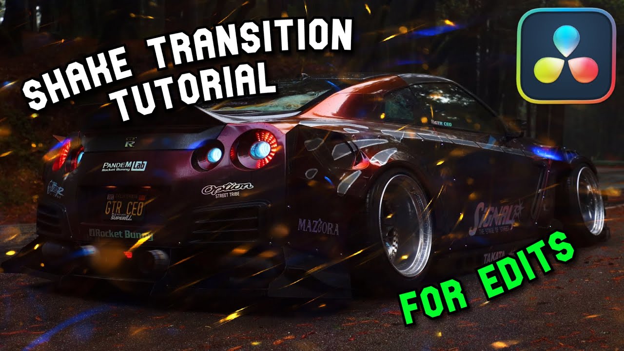 Cool Shake Transition Tutorial (DAVINCI RESOLVE 18) - YouTube