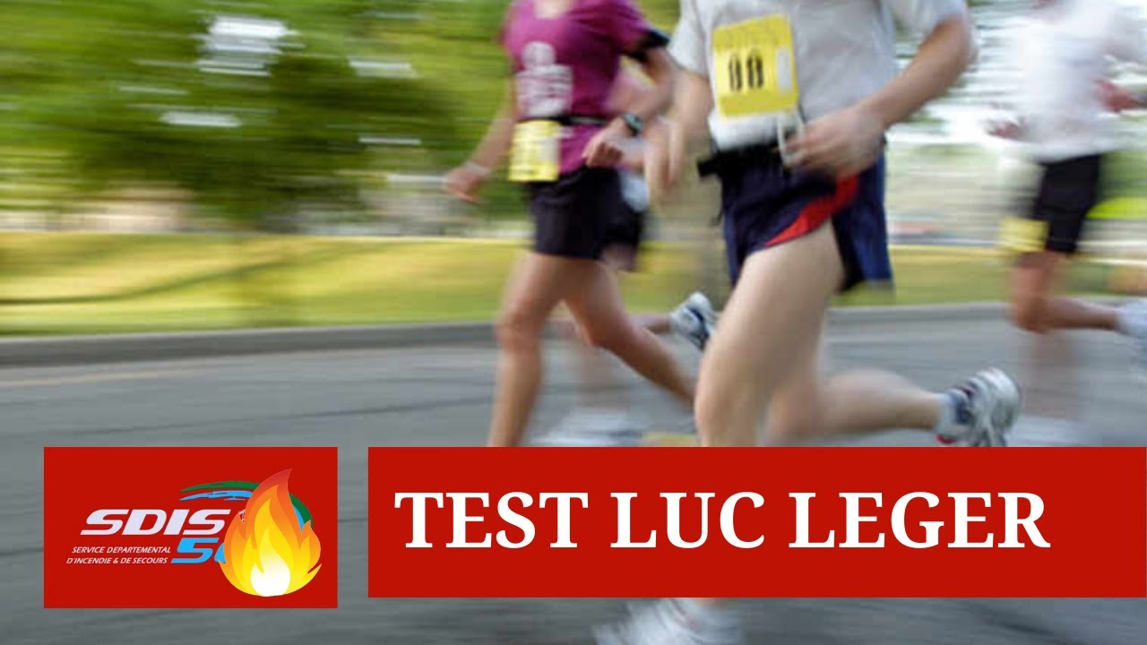 Test Luc Léger - Calcul de vitesse et VMA - YouTube