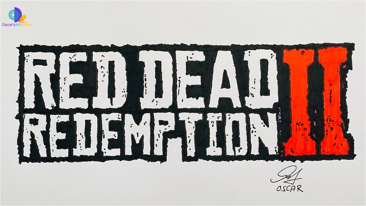 GAMING #5: Membuat Logo Red Dead Redemption 2 (RDR 2) - YouTube