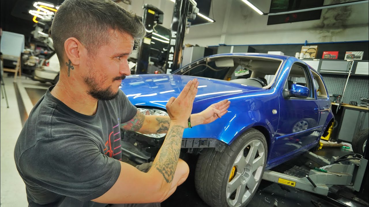 GOLF R28 c/ QUASE PRONTO E UMA DUVIDA… “FIZERAM ELE TORTO?”🤔😖 - YouTube