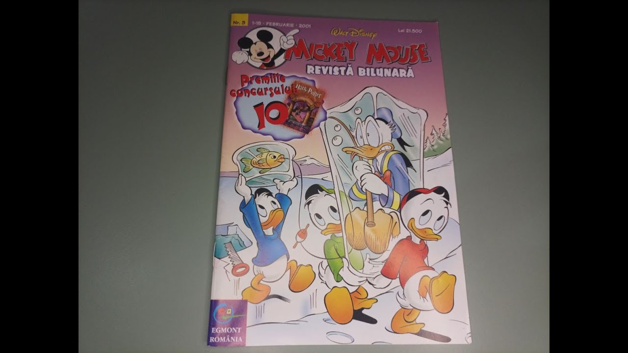 [76] Mickey Mouse #3 din 2001 de la Egmont Romania - YouTube