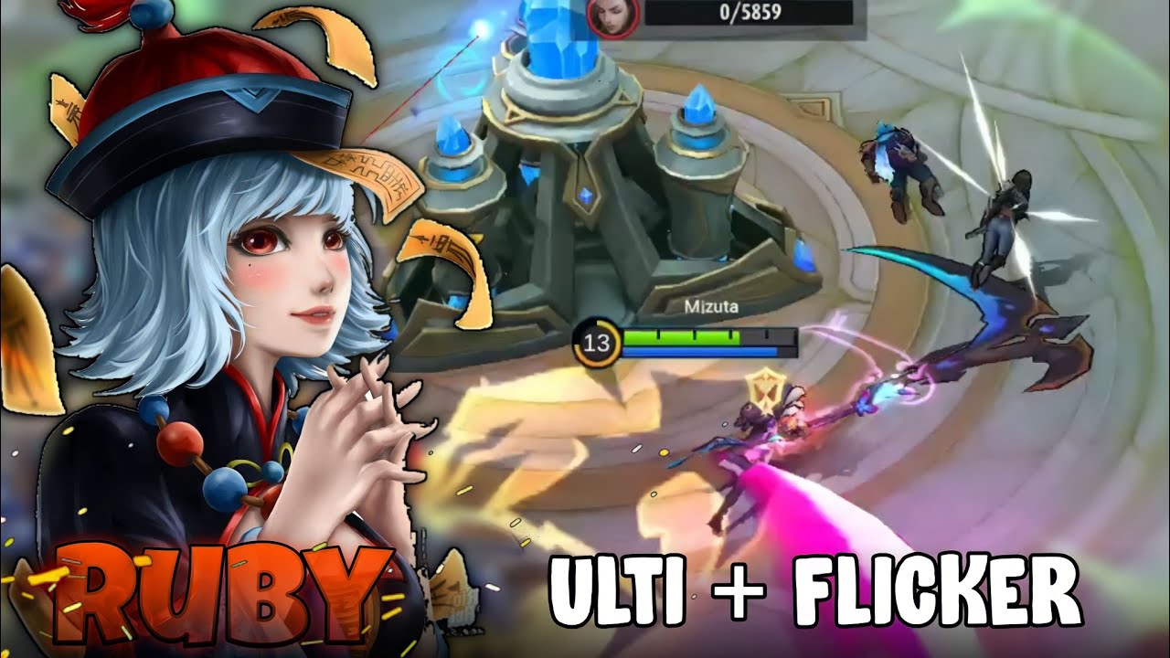 Ulti Flicker Ruby Buat Benedetta Kena Mental - Ruby Mobile Legends - YouTube