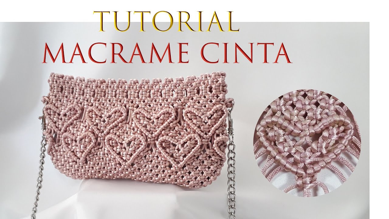 Macrame Tutorial : Heart / Love Pattern Part. 2 | Tutorial Macrame ...
