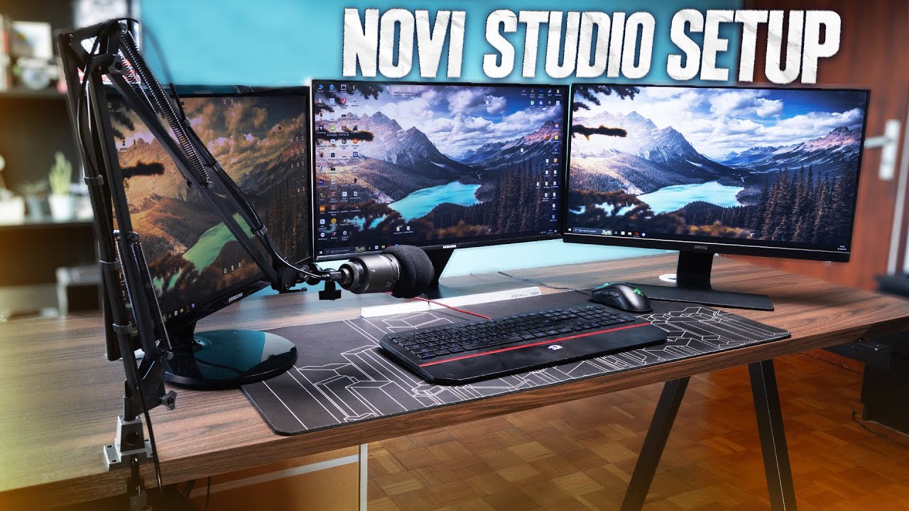 MOJ NOVI SETUP ZA GAMING I SNIMANJE ! - YouTube