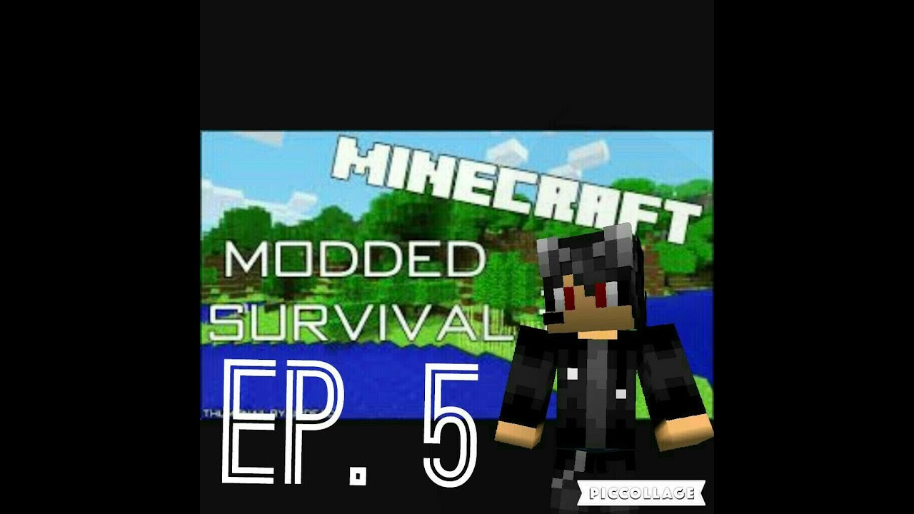 Minecraft modded survival Ep5|MINING FOR TERMITES - YouTube