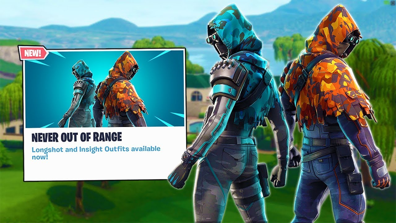 Pro Console Player | NEW "INSIGHT & LONGSHOT" Skins Gameplay! (Fortnite ...