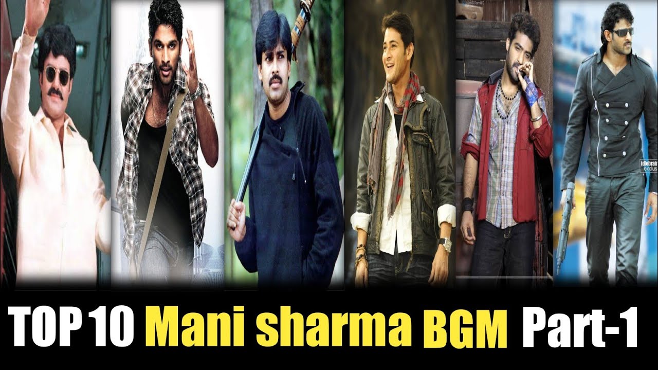 TOP 10 Mani Sharma BGM Part-1||Mani Sharma Vintage Popular BGM|Chillout ...