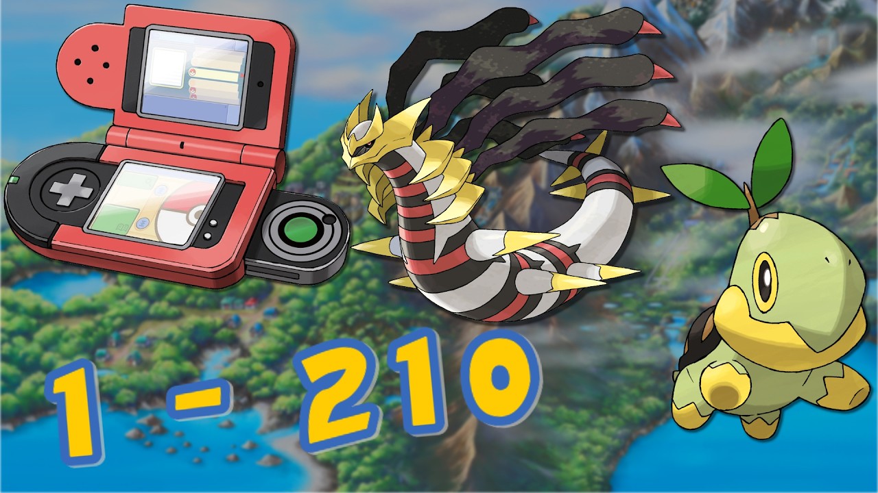 Completing the Sinnoh Pokédex in SINNOH DEX ORDER in D/P/Pt - YouTube