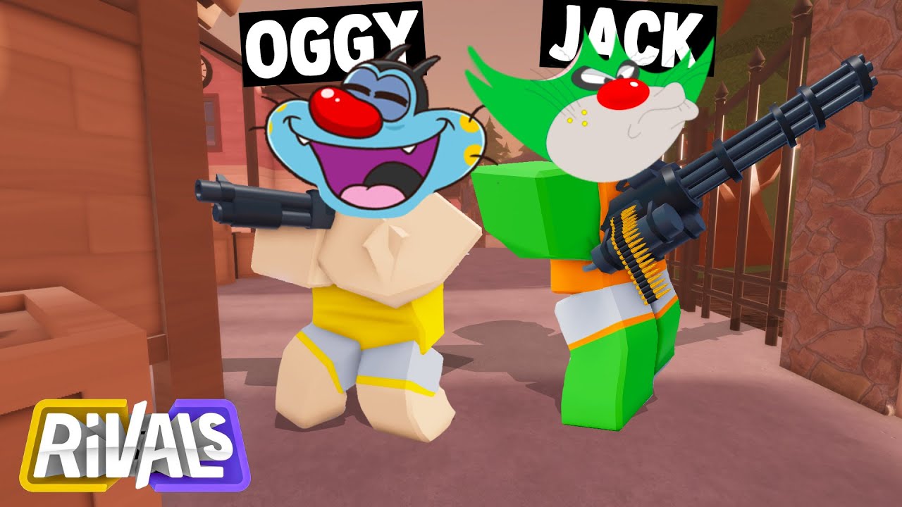 OGGY AND JACK ARE PRO BODYGUARD in Roblox Rivals - ft.Oggy - YouTube