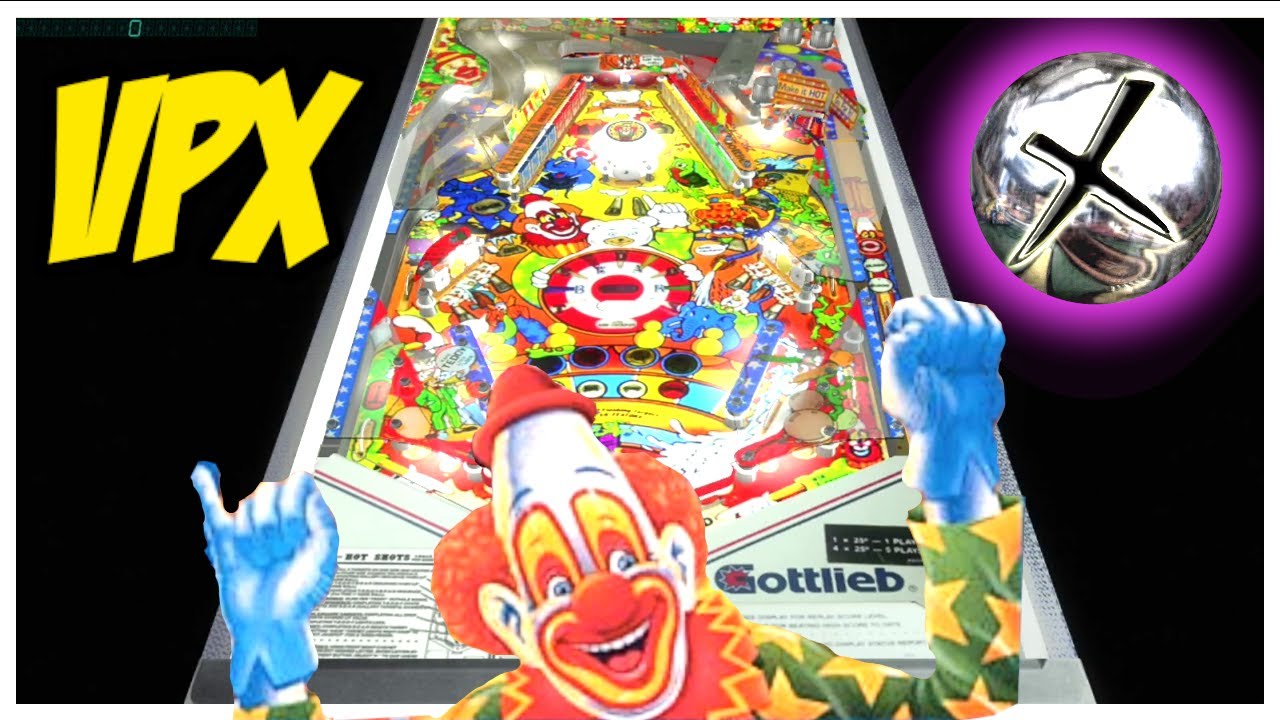Hot Shots VPX (Gottlieb, 1989) | Visual Pinball X - YouTube