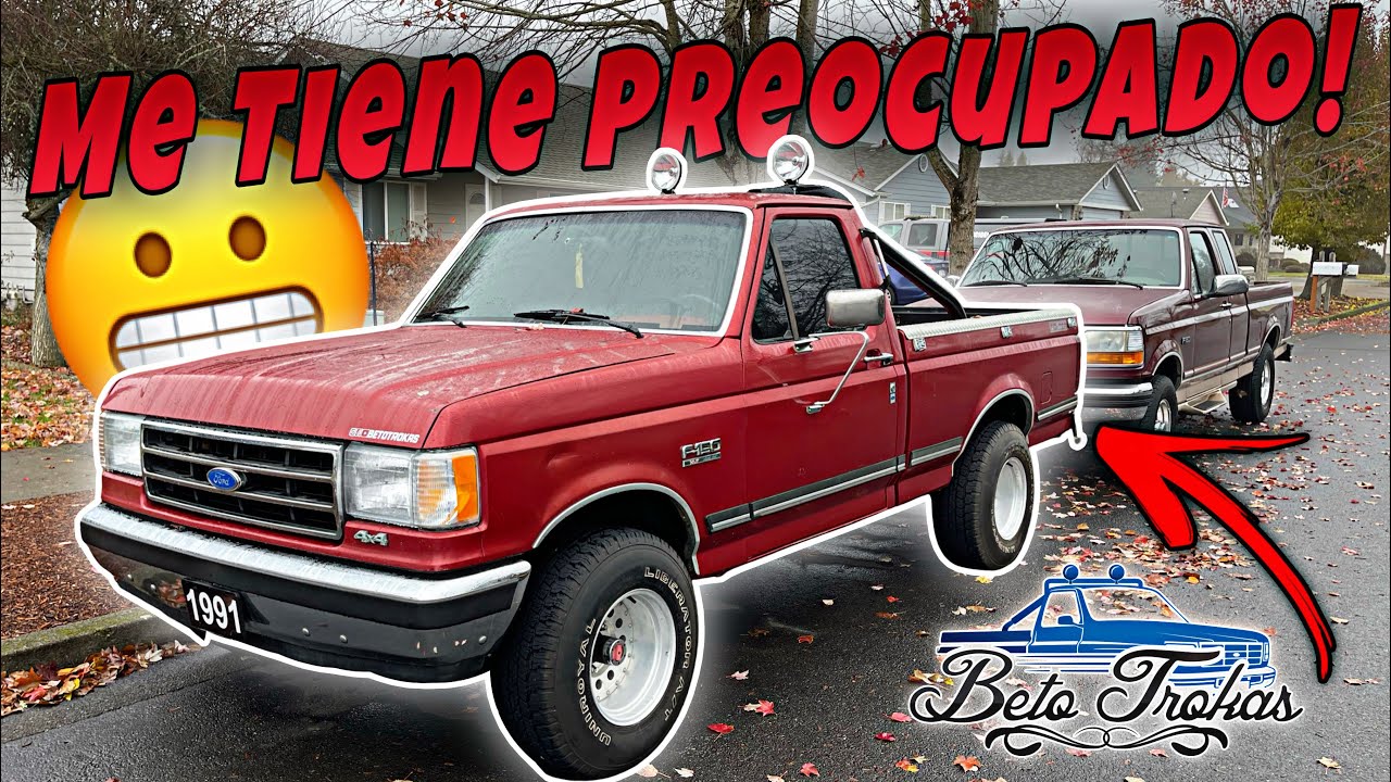Esta FALLANDO‼️La 1991 Foringa Ford F-150 | La Llevamos a La Agencia de ...