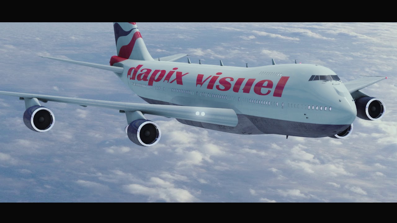 Dapix Visuel airline( after effect) - YouTube