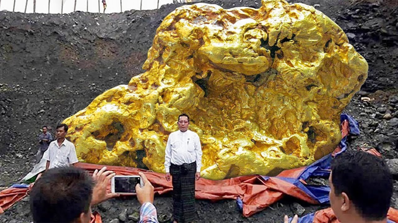 15 BIGGEST Gold Nuggets Ever Found - YouTube