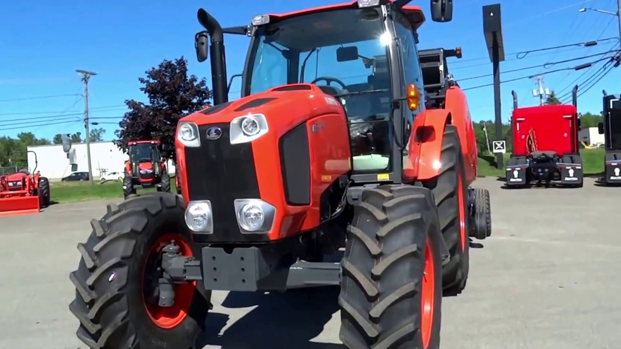 Kubota M6-141 & BV5160 - YouTube