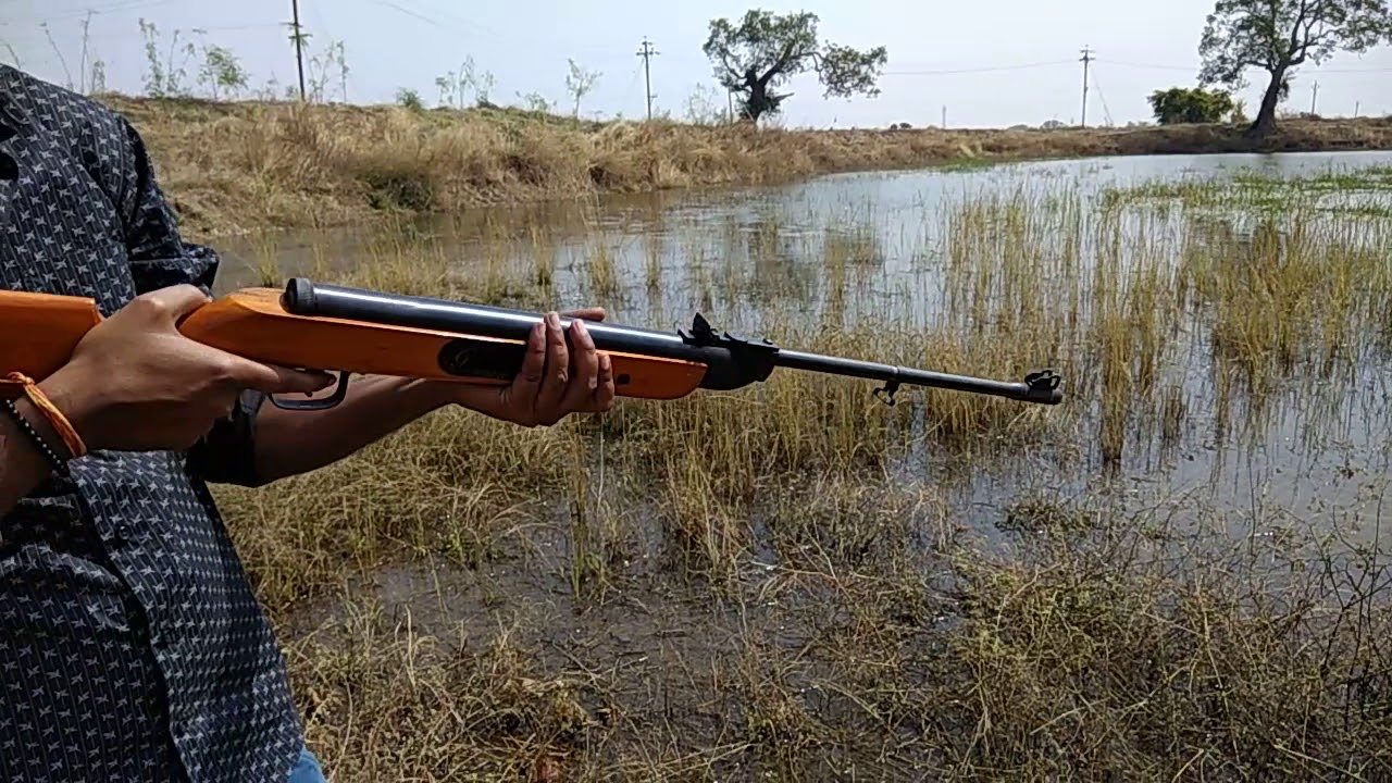 Air pellet Rifle Gun ( Crow Hunting Gun) - YouTube