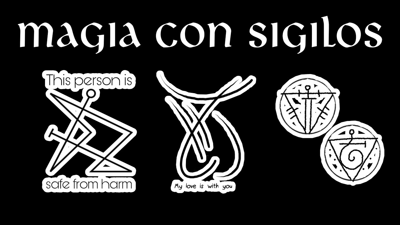 Magia con sigilos para conseguir cualquier cosa! 🌟 ️♾ - YouTube