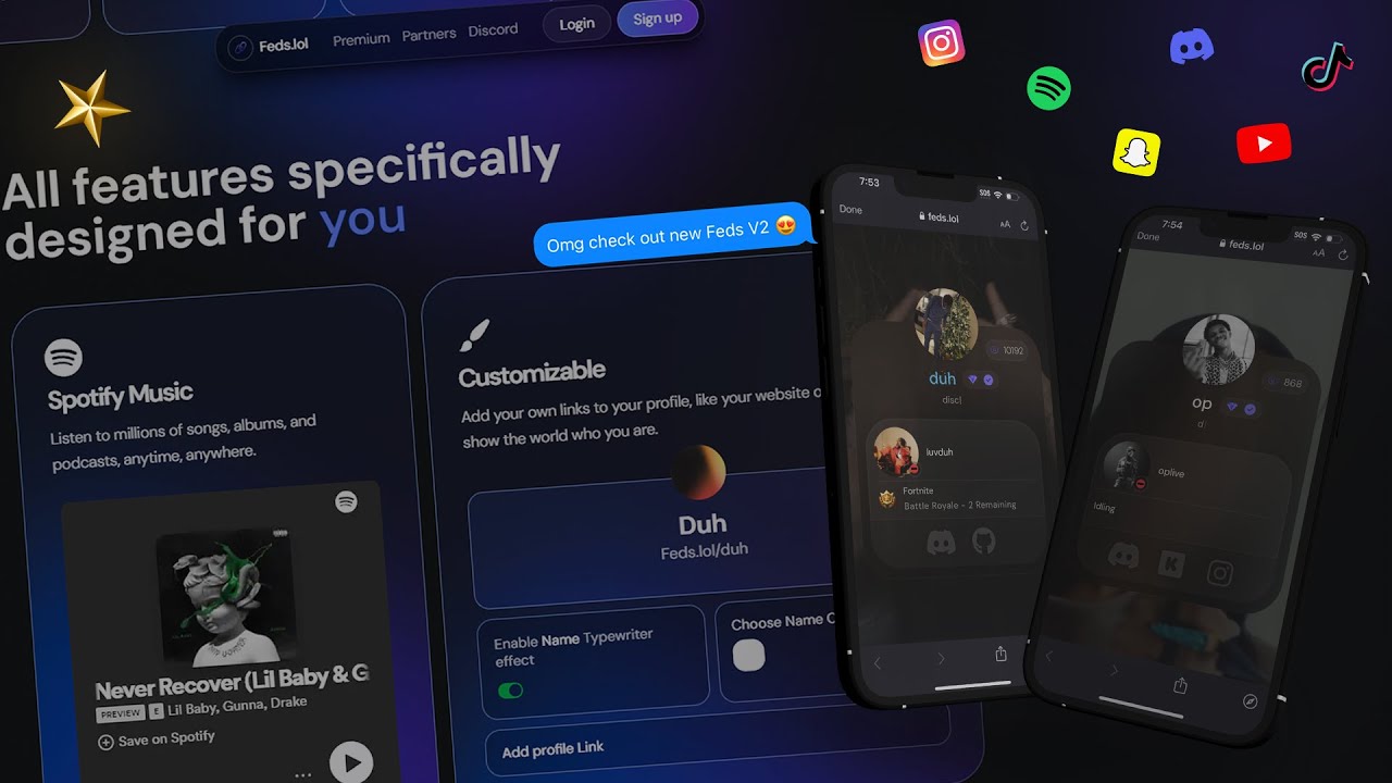 Introducing Feds.lol v2 | Trailer | Feds.lol biolink [NOW RELEASED] - YouTube