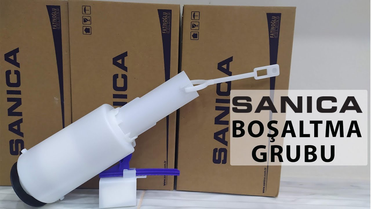 SANİCA SAN100 BOŞALTMA GRUBU SANİCA YEDEK PARÇA - YouTube