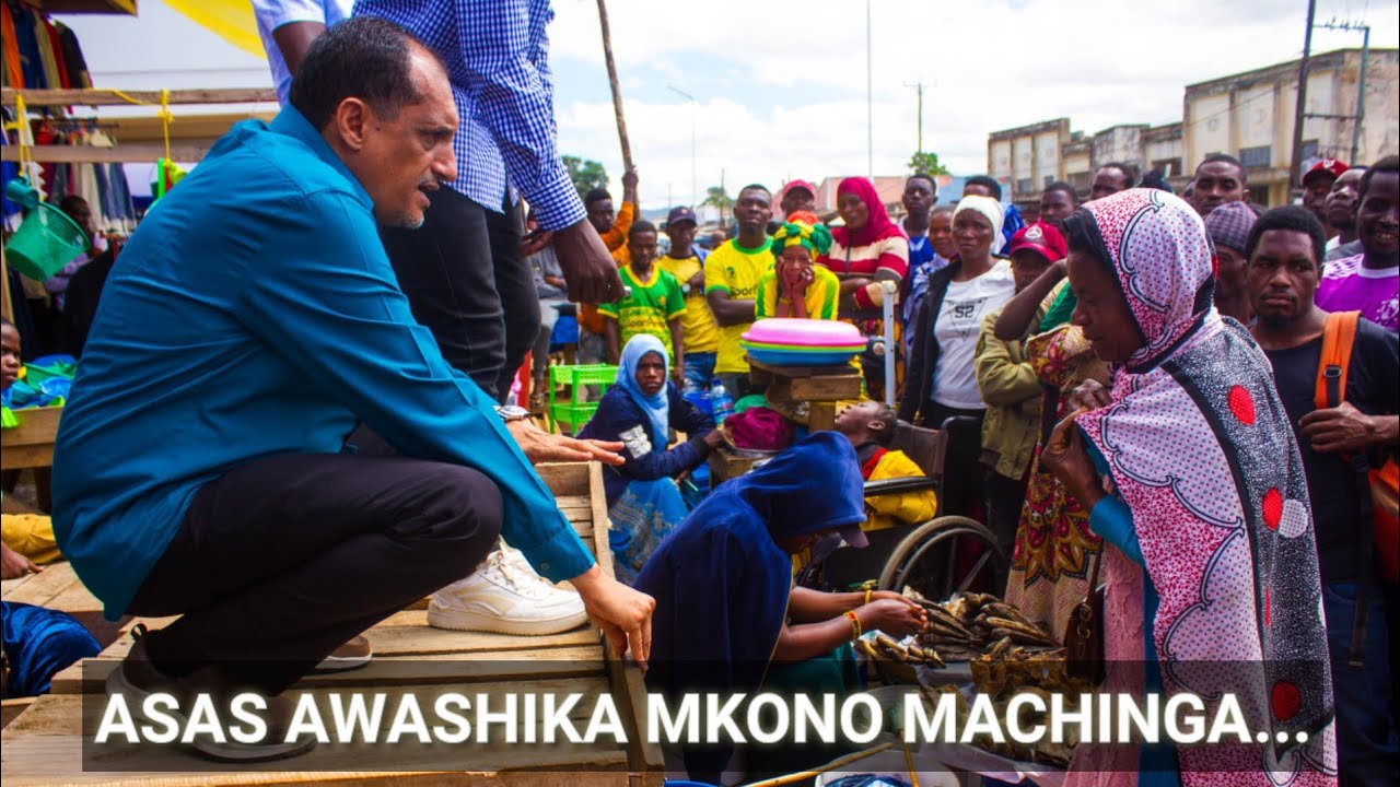 ASAS AMWAGA PESA TENA KWA WAMACHINGA IRINGA, 'SITAKI MPATE SHIDA' - YouTube