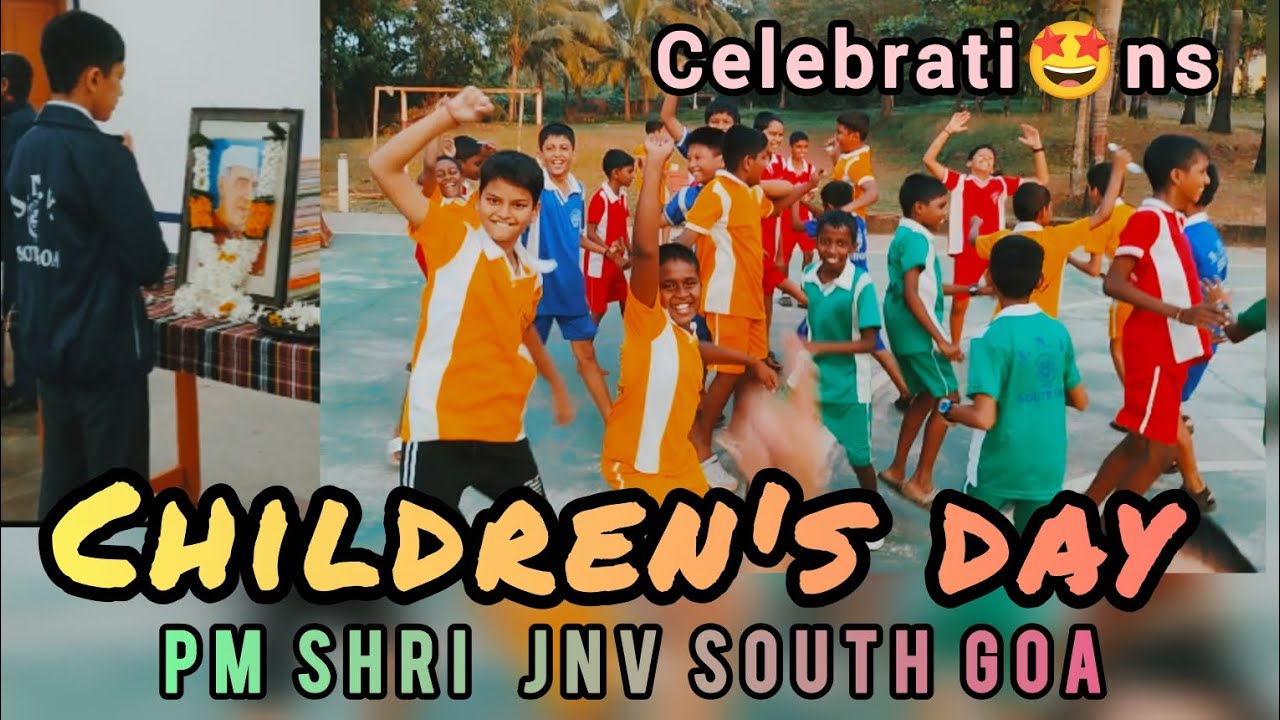 ⛹️🤸Children's day Celebrati😎ns 2025 | PM Shri School JNV CANACONA ...