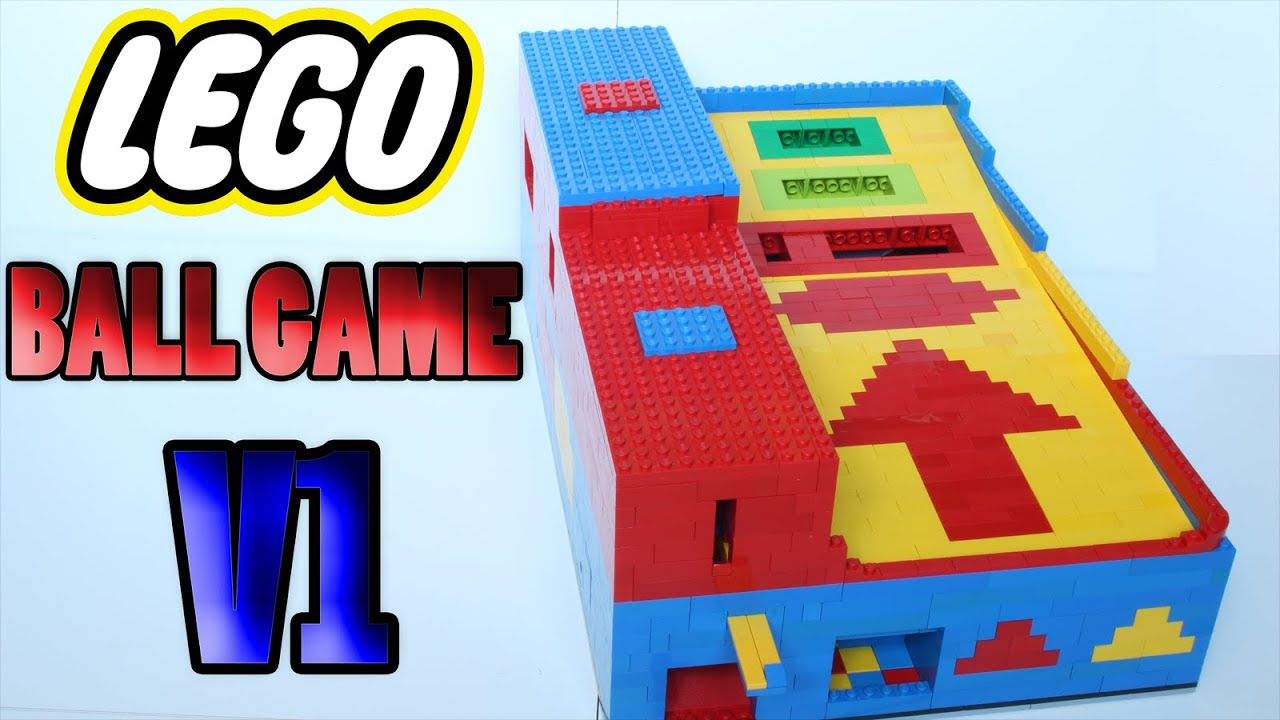 LEGO Ball Game (Skeeball) V1 UNIQUE IDEA! - YouTube