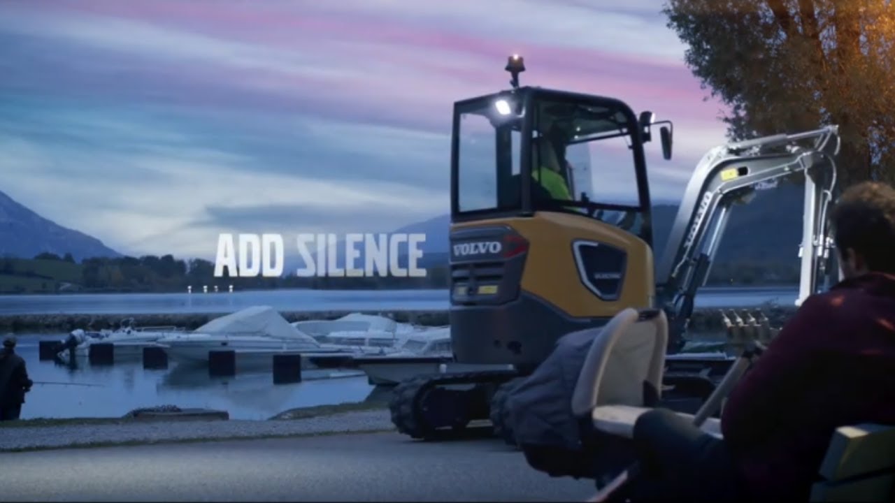 Volvo CE Electric compact excavators | ECR25 Electric | Add Silence ...
