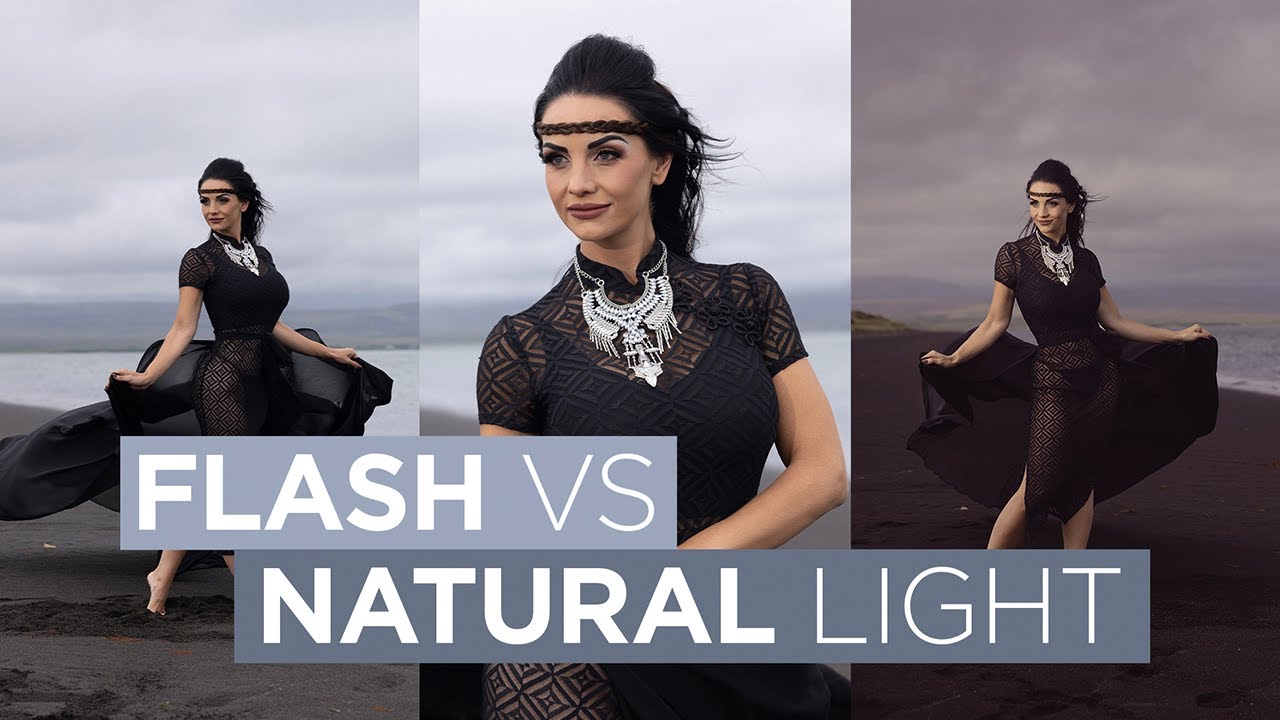 3 Portraits with 3 different lighting types // Natural Light. Fill ...