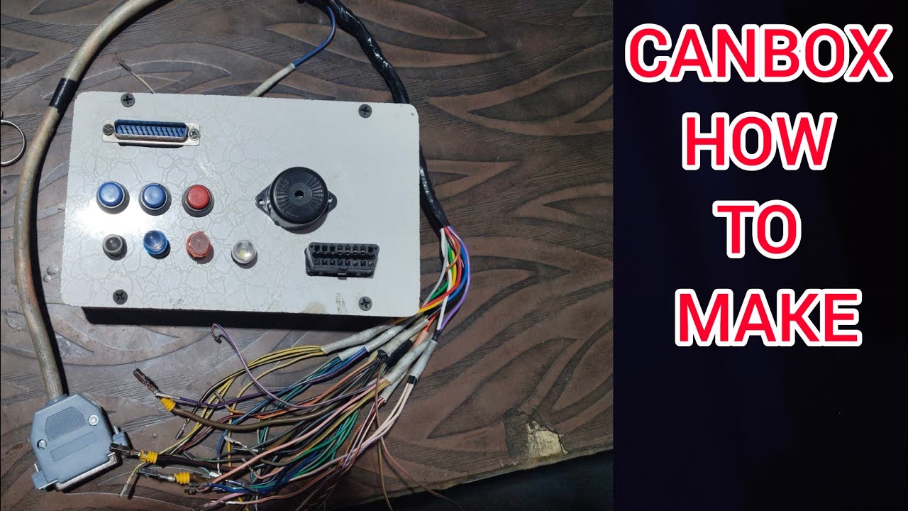 CANBOX ! HOW TO MAKE EASILY Normal Pin to Pin connect - YouTube