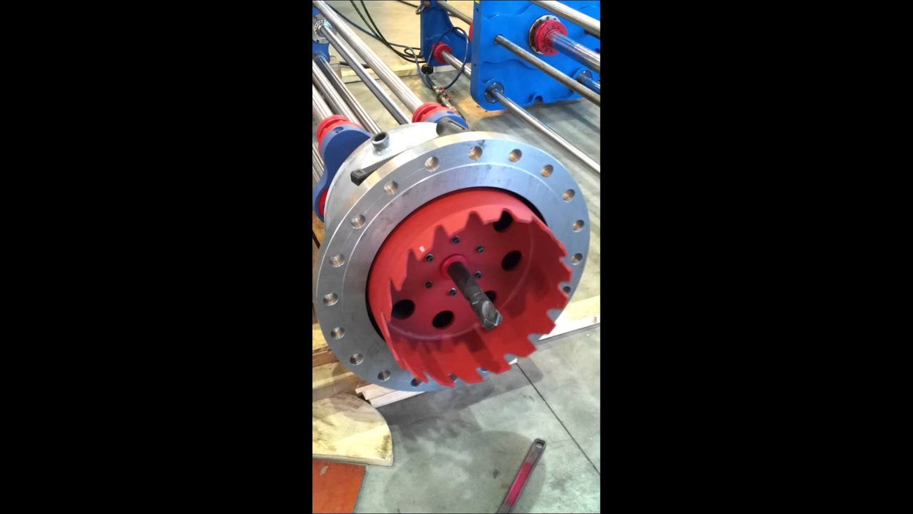 Hot Tap machine - YouTube