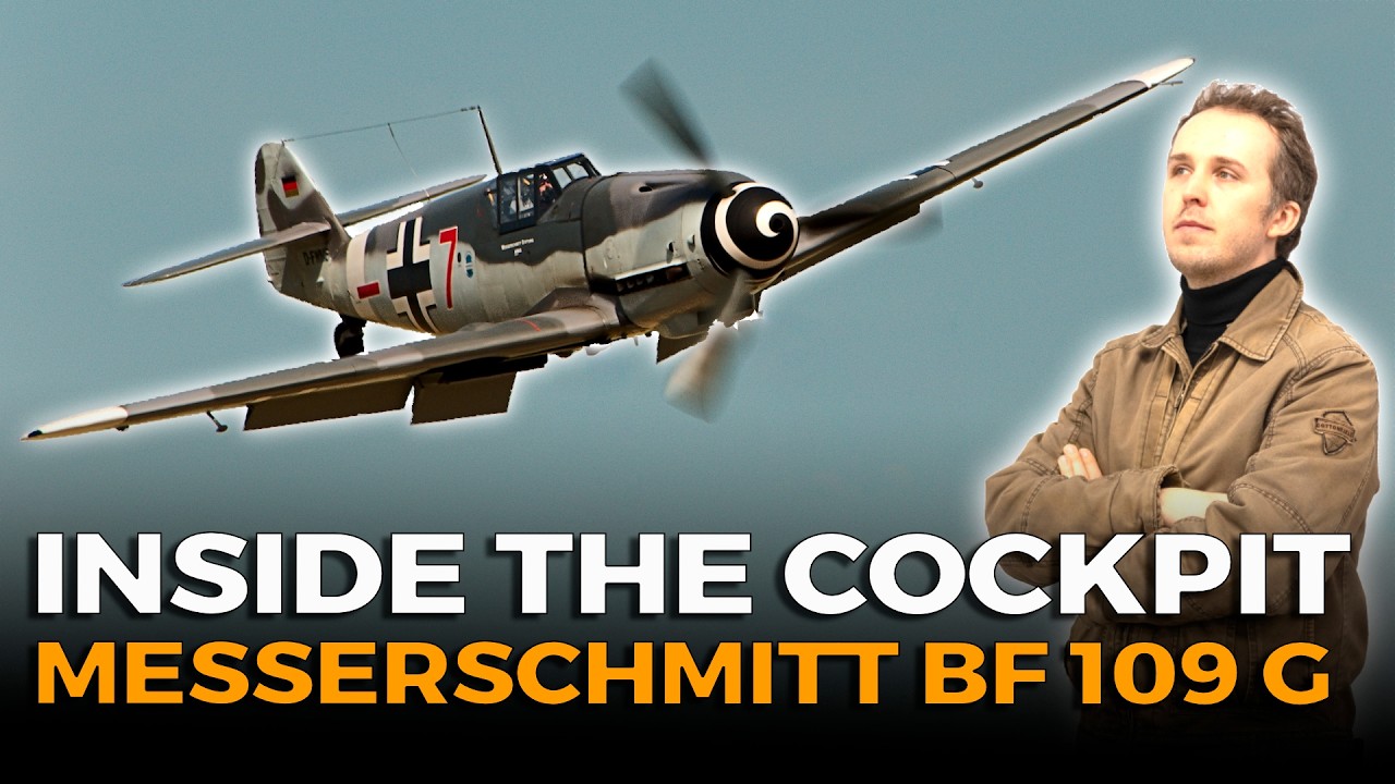 Messerschmitt Bf 109 G: Full Cockpit Tour and Detailed Walkaround - YouTube