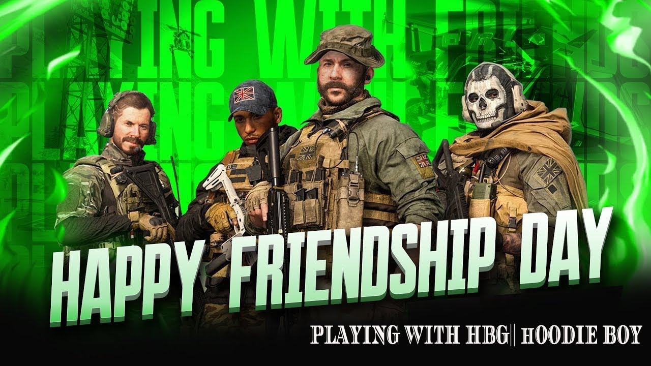🤘HAPPY FRIENDSHIP DAY ALL OF YOU MY YOUTUBE FAMILY Codm | LIVE Stream # ...