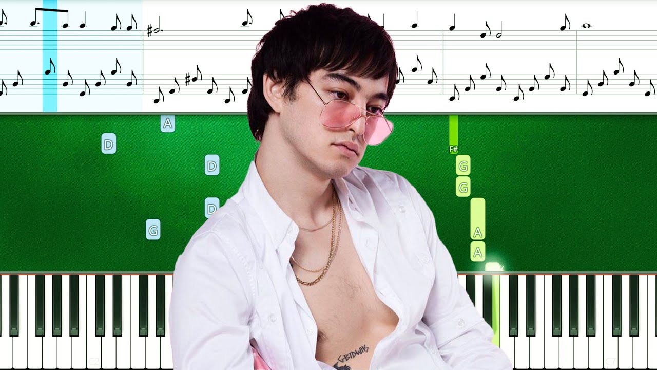 Joji - MODUS (Piano Tutorial With Sheets | Piano Instrumental | Piano ...