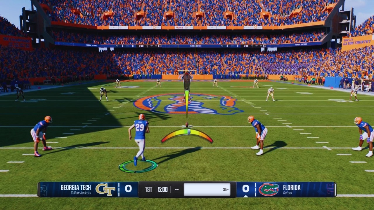 EA Sports College Football 25 Georgia Tech Yellow Jackets vs Florida ...