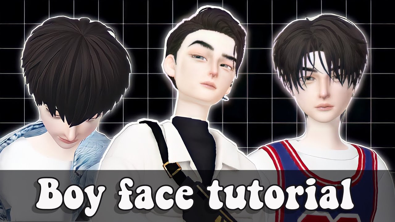 ZEPETO BOY FACE TUTORIAL #3 - YouTube