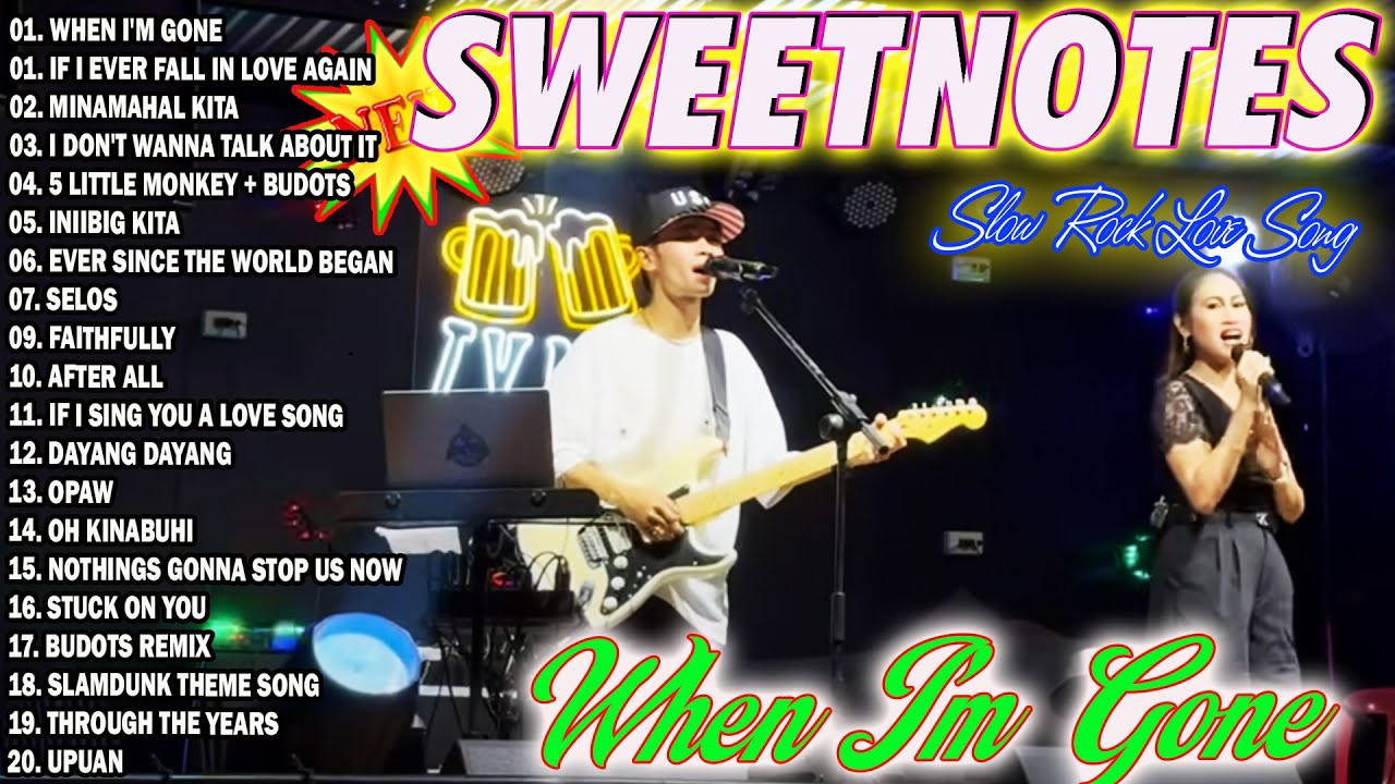 SWEETNOTES Nonstop Playlist 2025 Hits Your Favorite OPM Love Songs ...