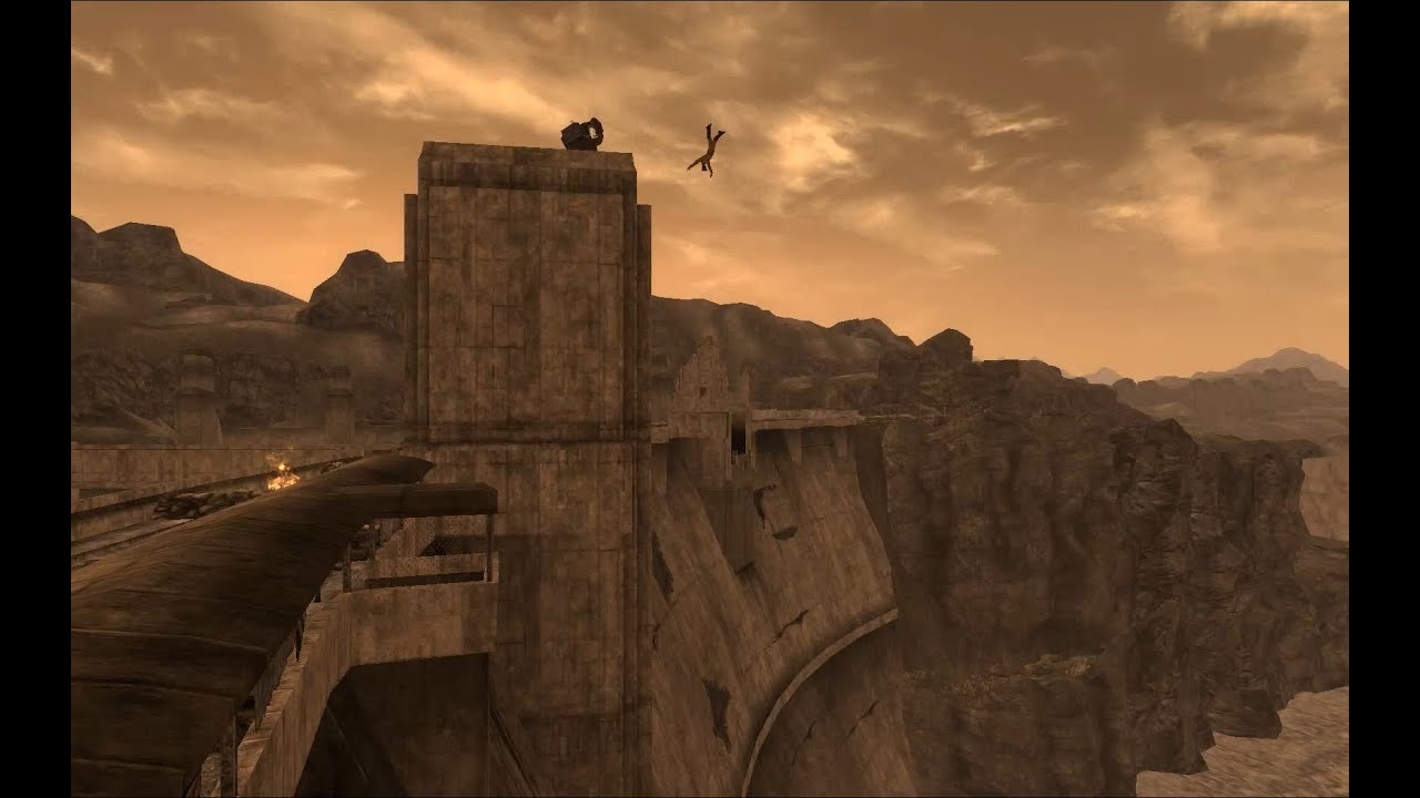 [Fallout NV]Every time General Oliver is thrown into the Hoover Dam ...