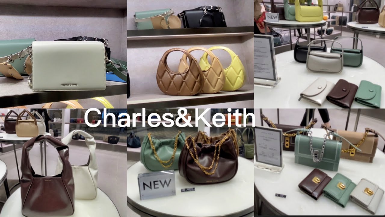Charles & Keith 店舗 /New Collection- DECEMBER 2021 - YouTube