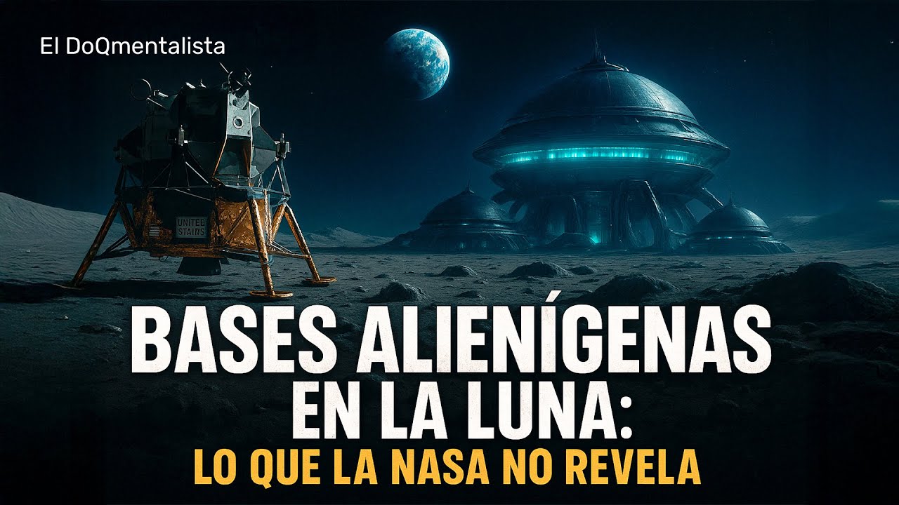 El Apolo 11 y La base alienígena en la luna, Los Secretos De La NASA ...