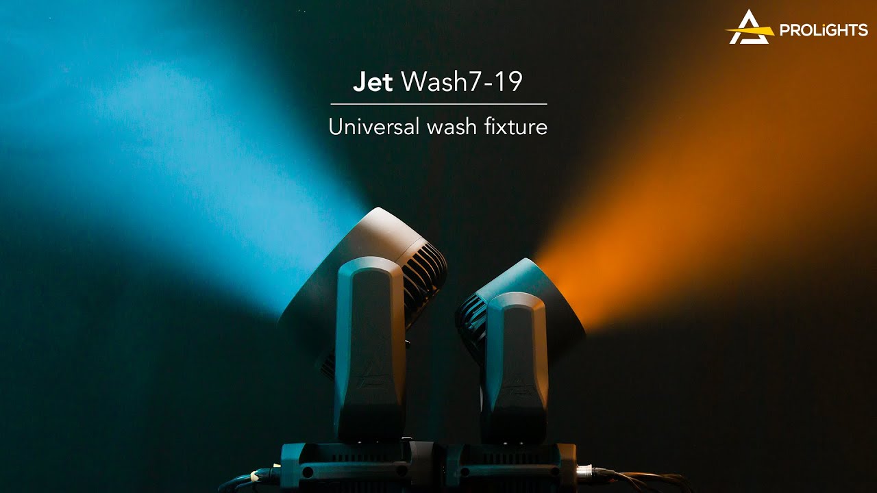 PROLIGHTS | Jet Wash7 & Jet Wash19 - YouTube