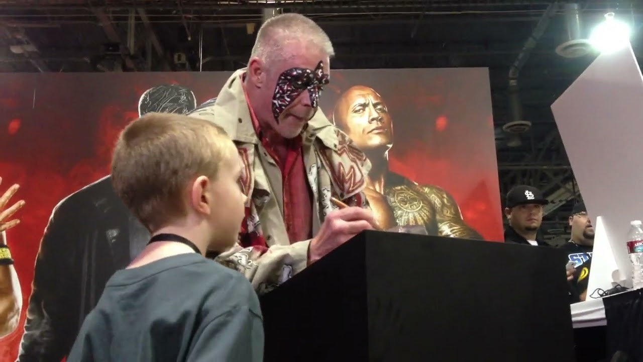 WWE Legend Ultimate Warrior Final Appearance In Face Paint - YouTube