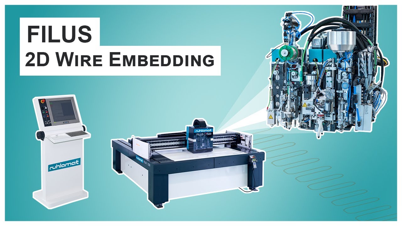 Large-format wire embedding solution | Großformatige Drahtlegelösung ...