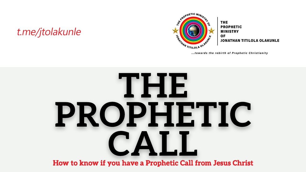 The Prophetic Call. 2nd Feb. 2022. TPMJTO. Jonathan Olakunle - YouTube