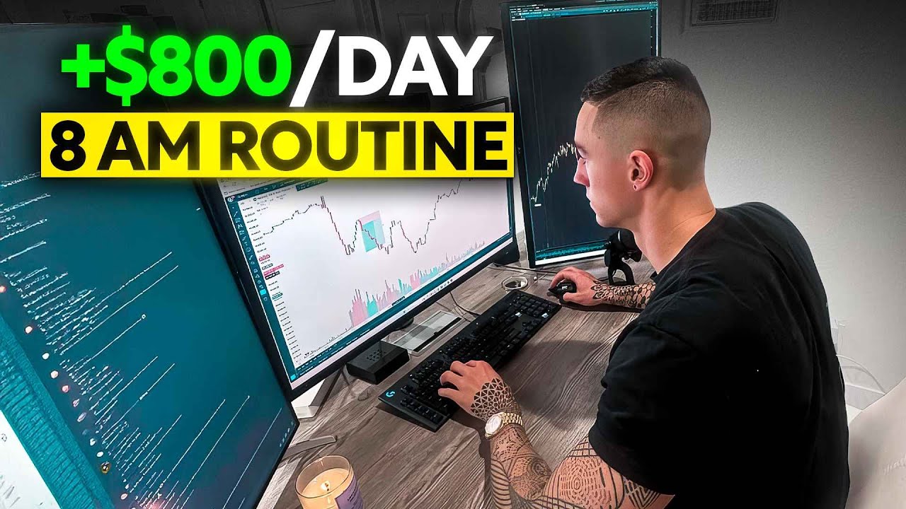 My Morning Trading Routine For A Stress Free $800 / Day - YouTube