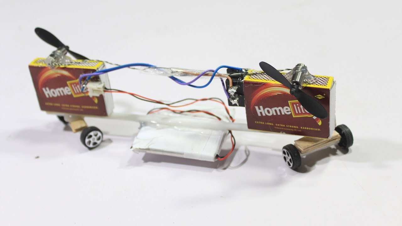 Making a 360° Matchbox Car ! Run with air Pressure at Home - YouTube