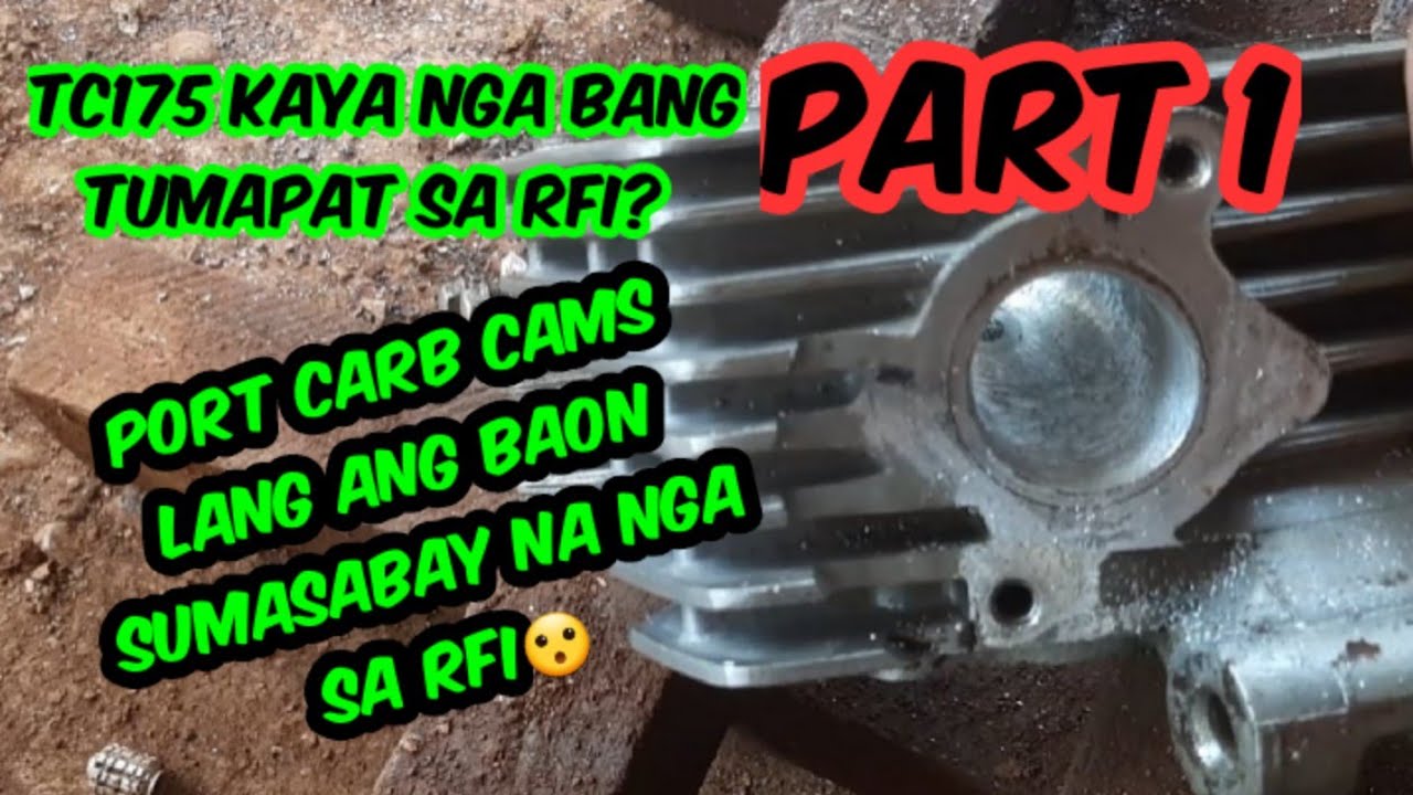 RUSI TC 125 150 175(PROPER PORT) AT KUNTING TIPS PARA DI MASIRA HEAD MO ...