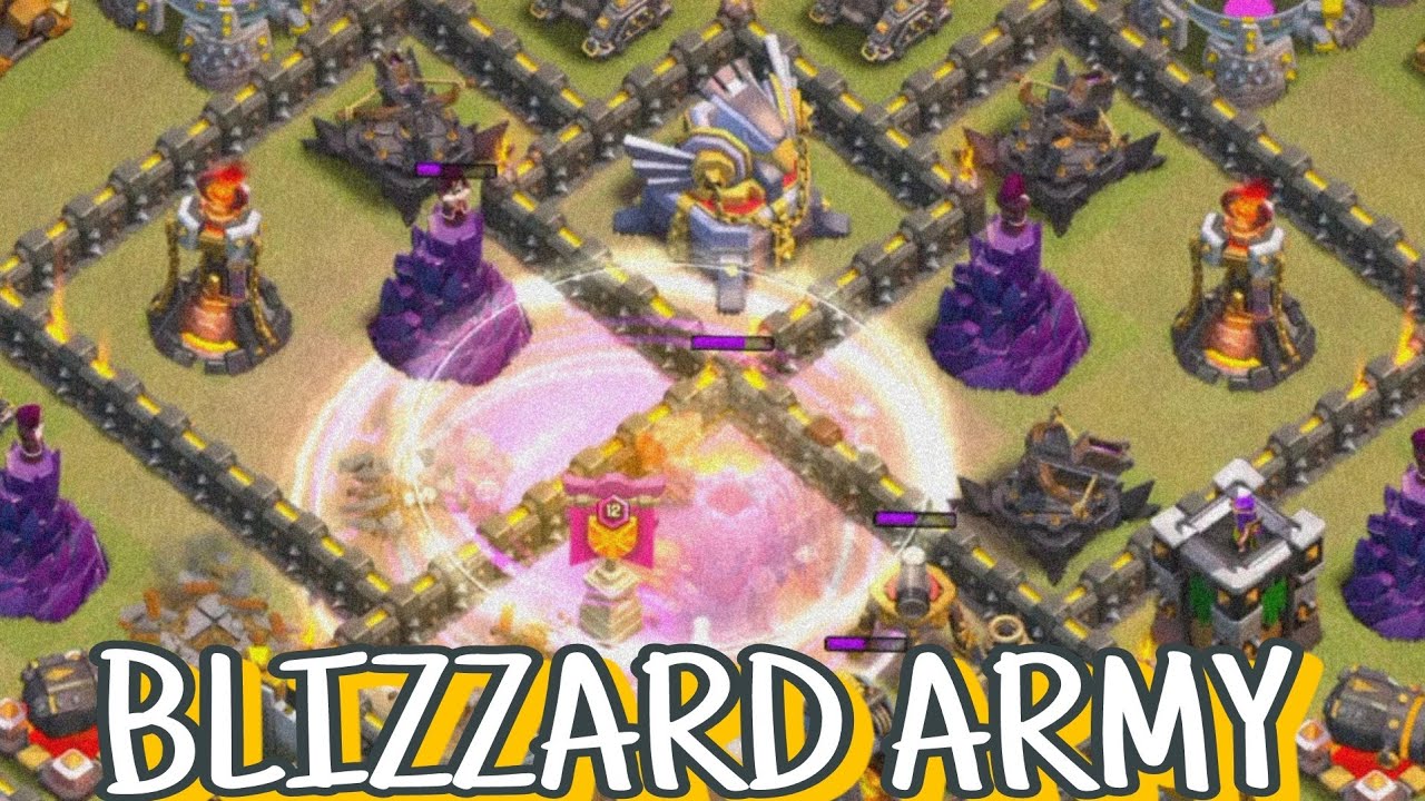 BLIZZARD ARMY ATTACK STRATEGY#blizzard#clashofclans - YouTube