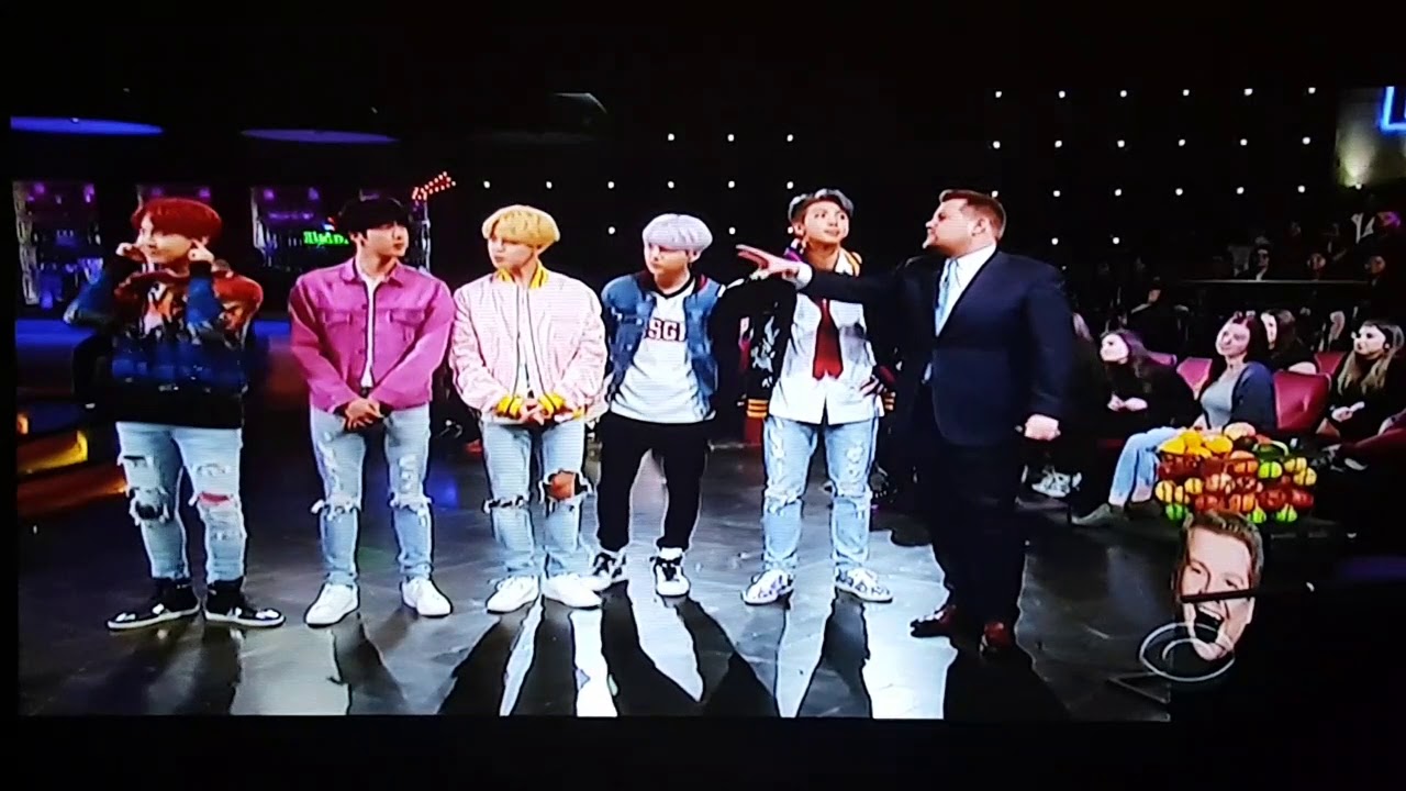 BTS play Flinch on The Late Late Show w/ James Corden - YouTube