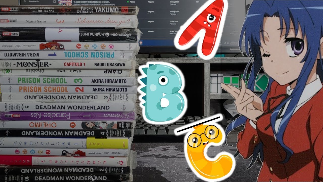 El ABECEDARIO con mangas | ABC Manga - YouTube