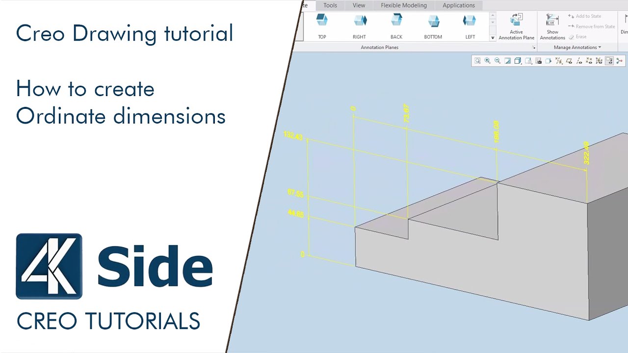 More than 4 ways to create Ordinate dimensions - YouTube